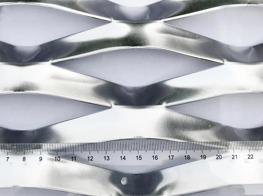 Expanded Metal Mesh, Diamond-shaped Wire Mesh Panel