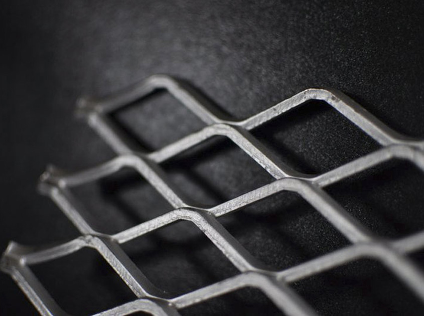 Expanded Metal Mesh, Diamond-shaped Wire Mesh Panel