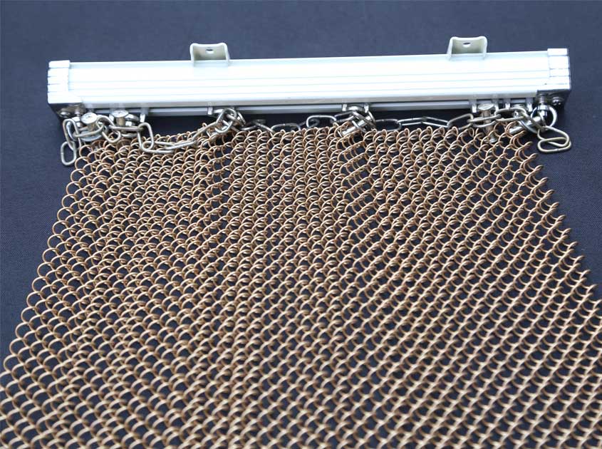 Metal Coil Drapery, China Mesh Drapery Manufacturer , Prices